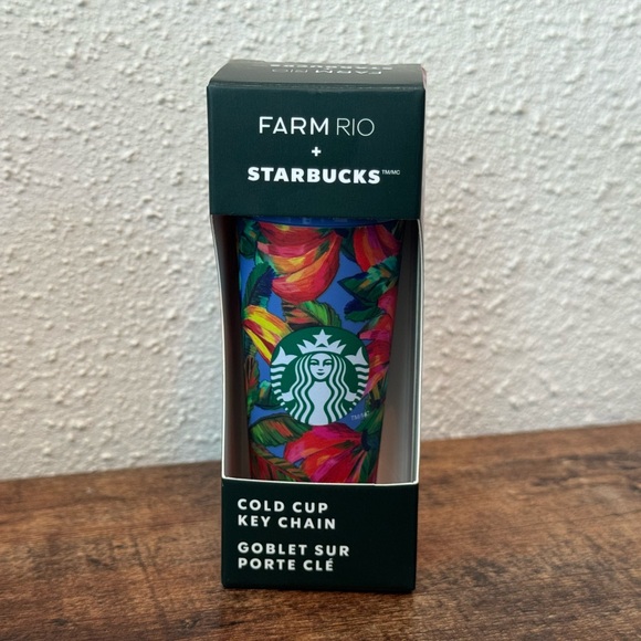 Starbucks | Kitchen | Starbucks X Farm Rio Floral Banana Cold Cup ...